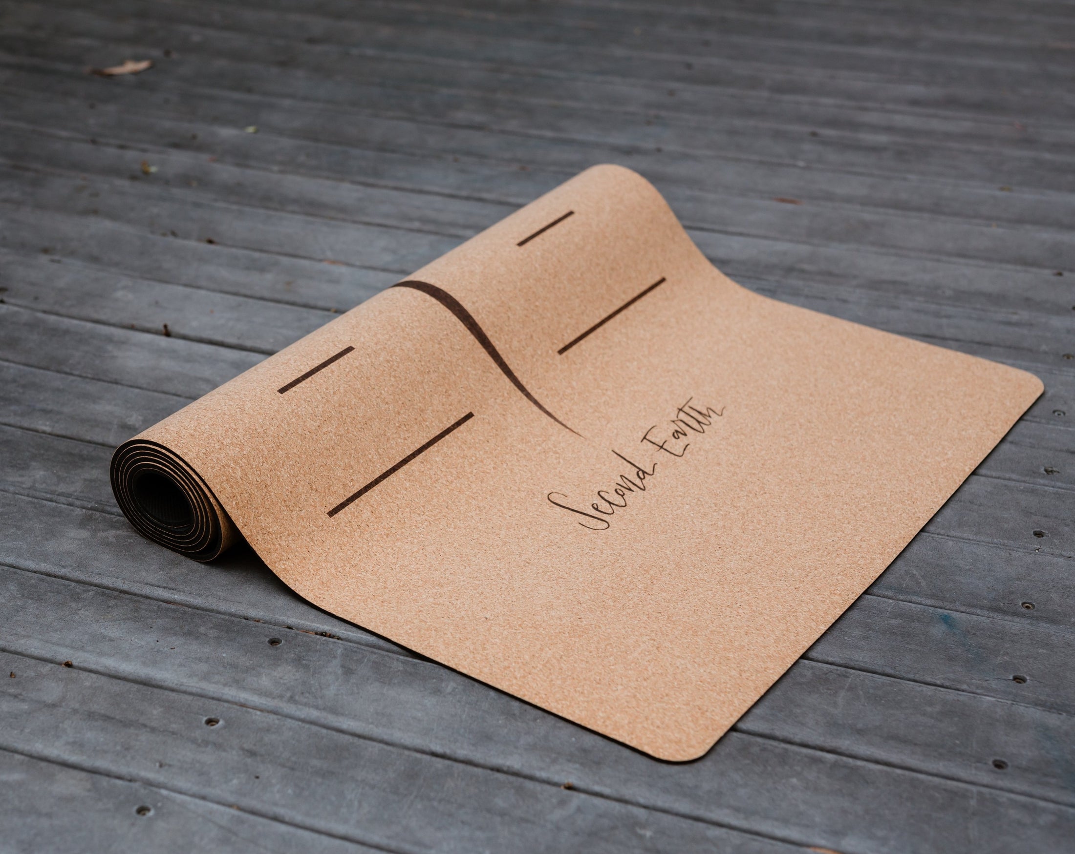 Australia's Best Cork Yoga Mat | 2E ‘Affinity’ Cork Yoga Mat – Second Earth
